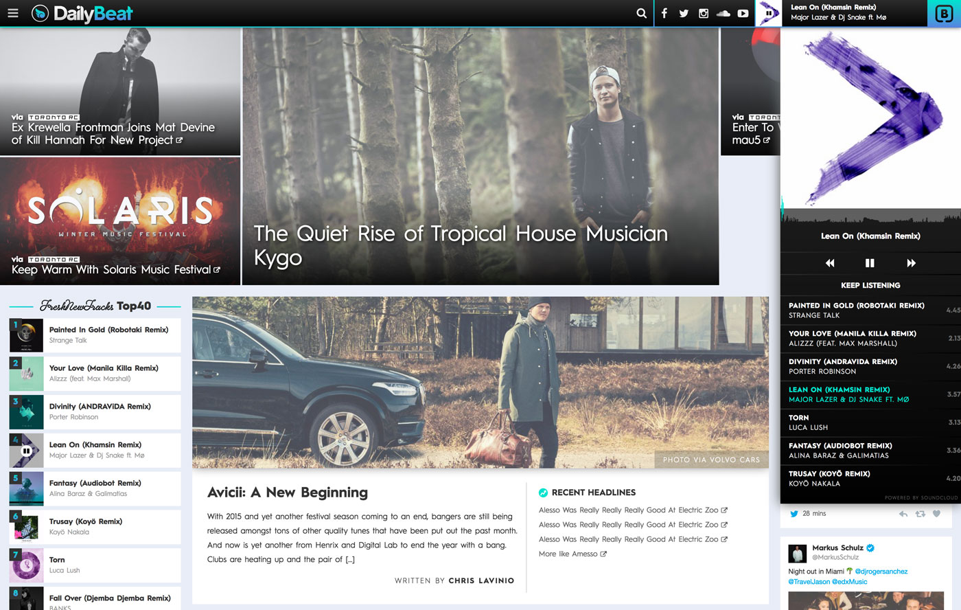 Daily Beat - 700 Development